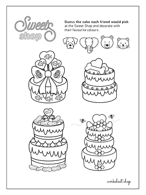 Free Worksheets for Pre-K to Gr 3 | Worksheet Shop