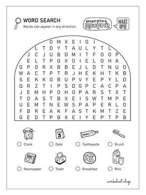 Free Worksheets for Pre-K to Gr 3 | Worksheet Shop