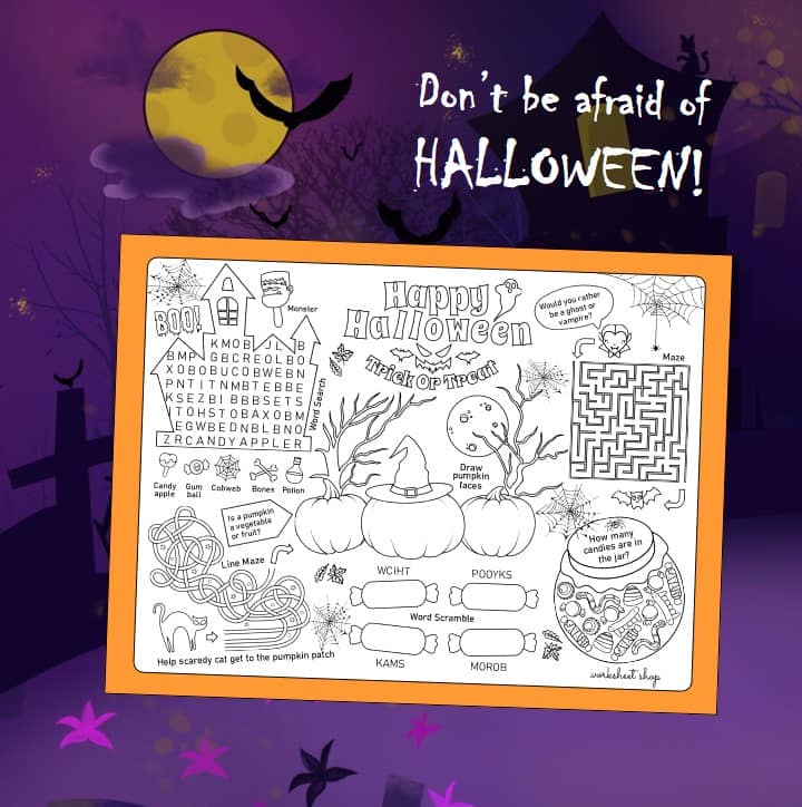 Free Printable Holiday Worksheets and Activities